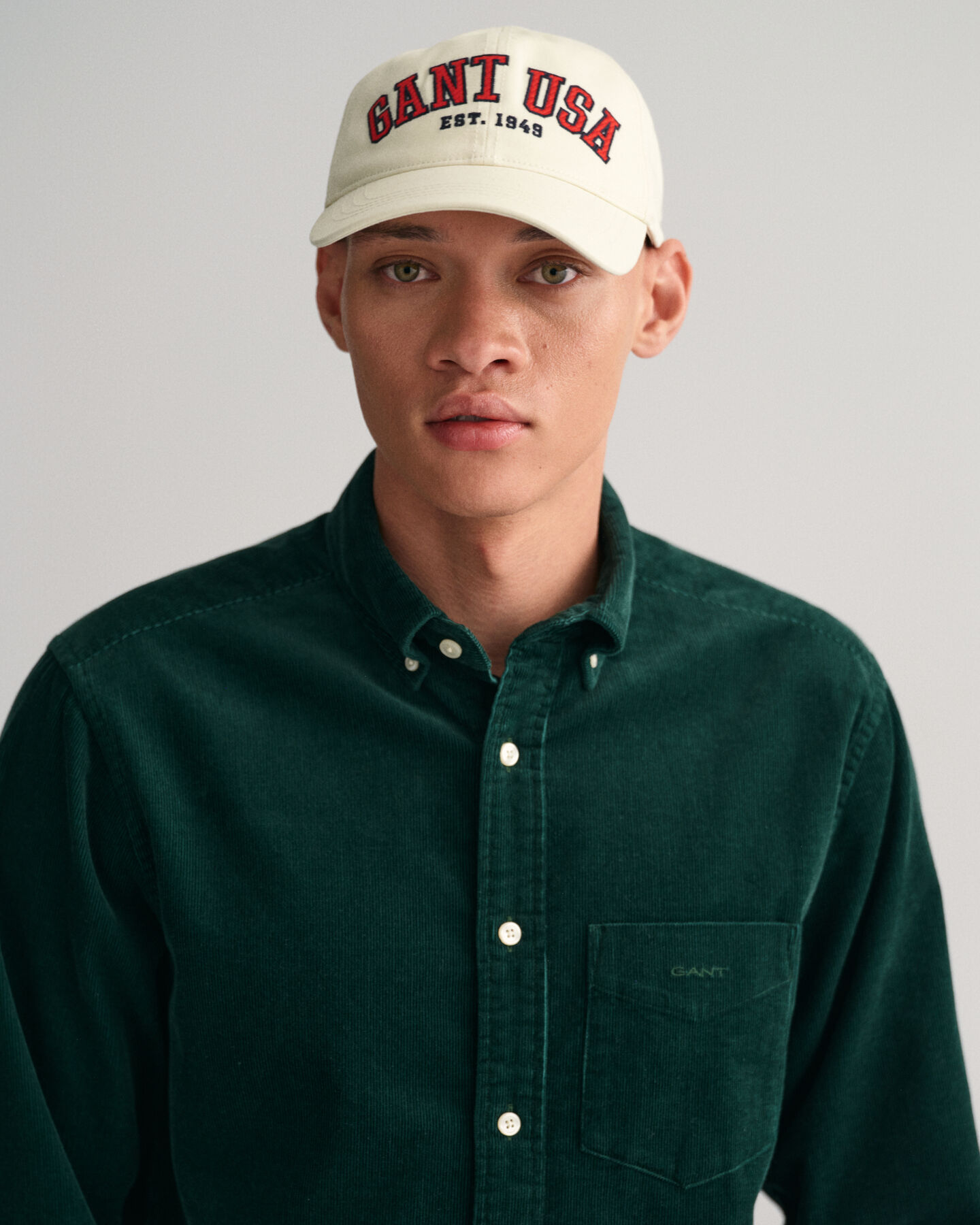 Camisa de bombazina regular fit - GANT