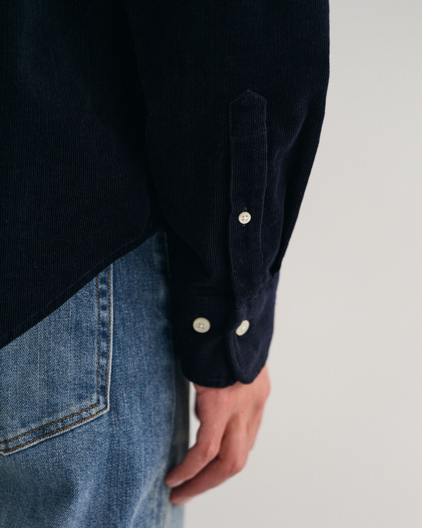 Camisa de bombazina regular fit - GANT